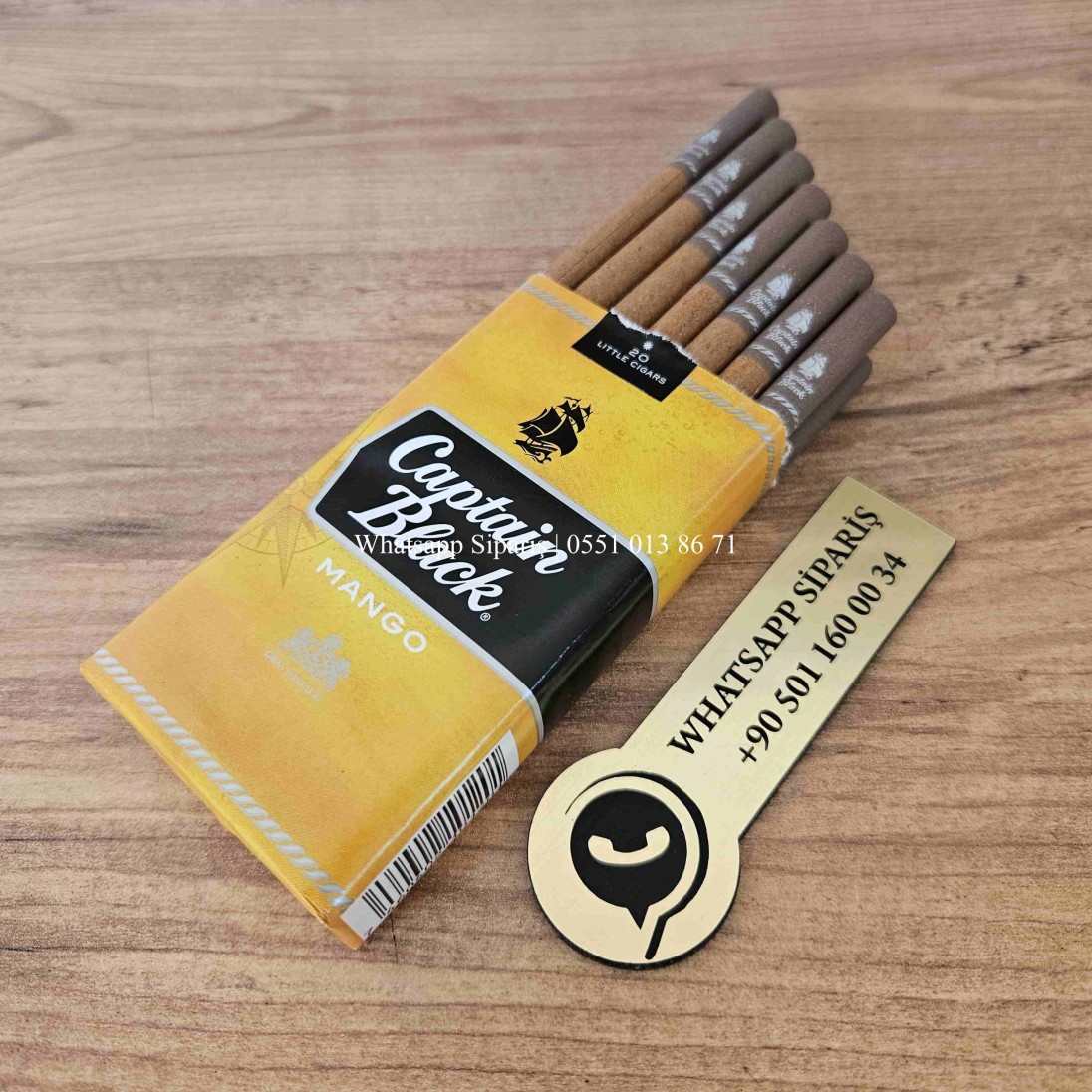 Captain Black Mangolu ( Mango ) Sigara x10 Paket - Mango